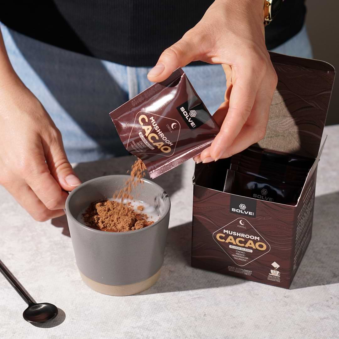 Mushroom Caco Blend Mix 1 szaszetka Solve Labs - Spróbuj